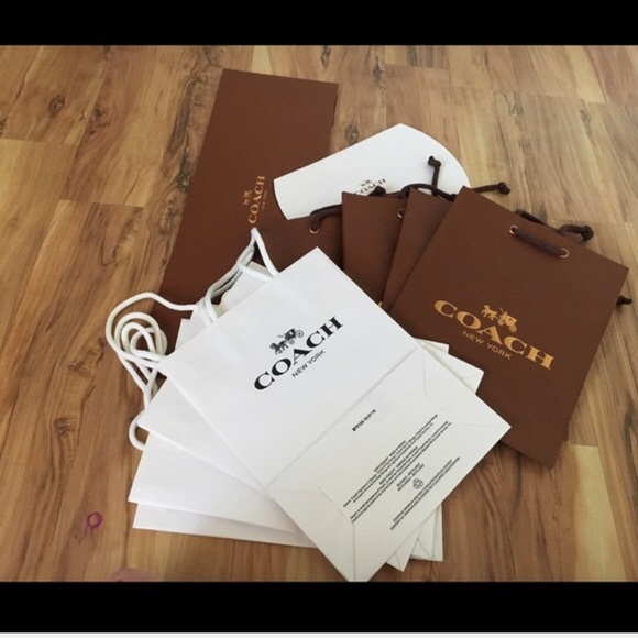 Coach | Bags | Authentic Coach Gift Bagdustbox | Poshmark